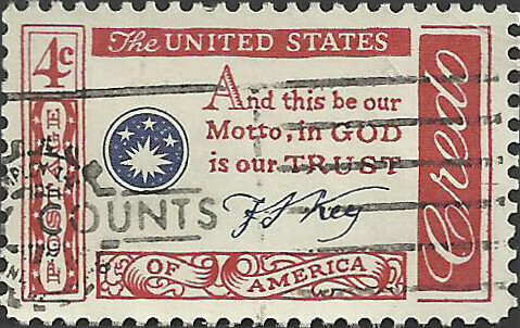 # 1142 Used Francis Scott KEY Quotation | United States, General Issue ...
