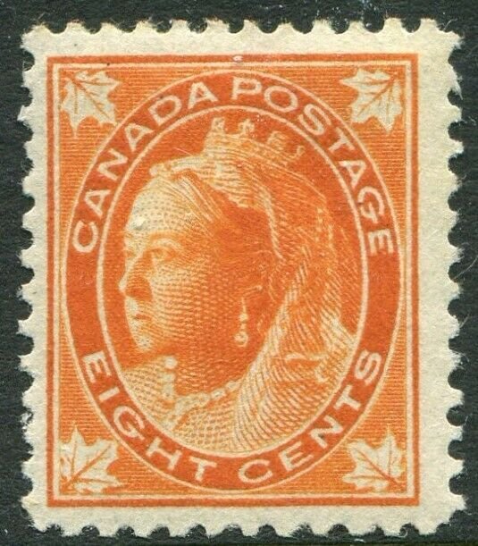 CANADA-1897 8c Orange Sg 148 MOUNTED MINT V49419 | Canada, Stamp / HipStamp