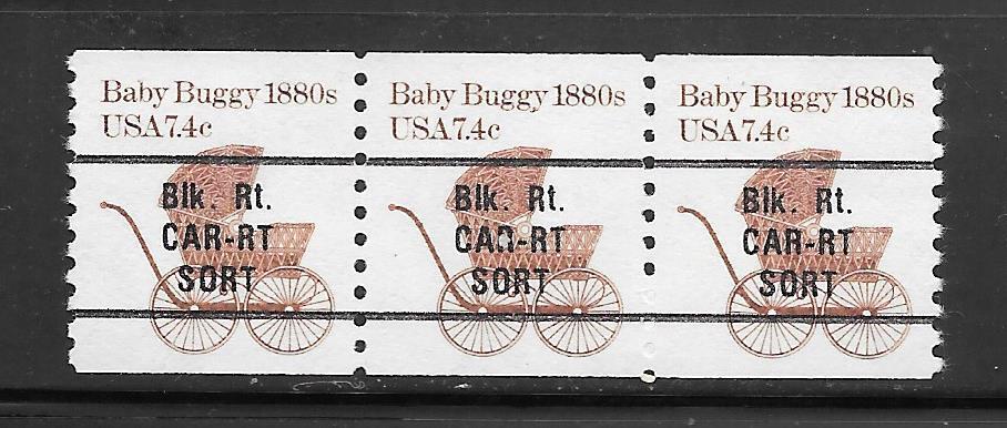 #1902A MNH Strip of 3 | United States, General Issue Stamp / HipStamp