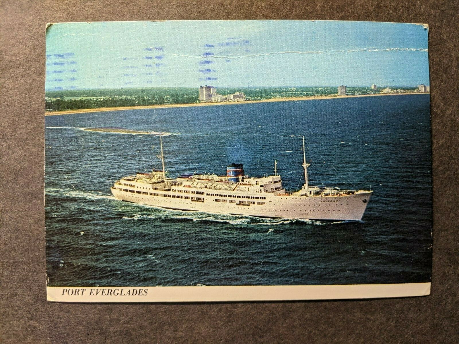 Ship SS Ariadne, Eastern Steamship Lines Naval Cover 1982 Fort ...