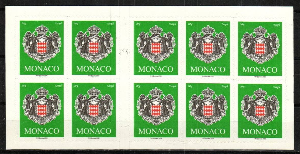 Monaco Stamp 2389e - Coat of Arms, dated 2008 | Europe - Monaco, Stamp ...