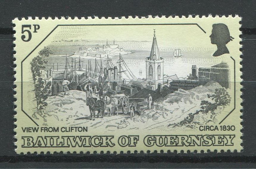 Guernsey Sc#157 MNH, 5p multi, Old Guernsey Prints (1st series) (1978 ...