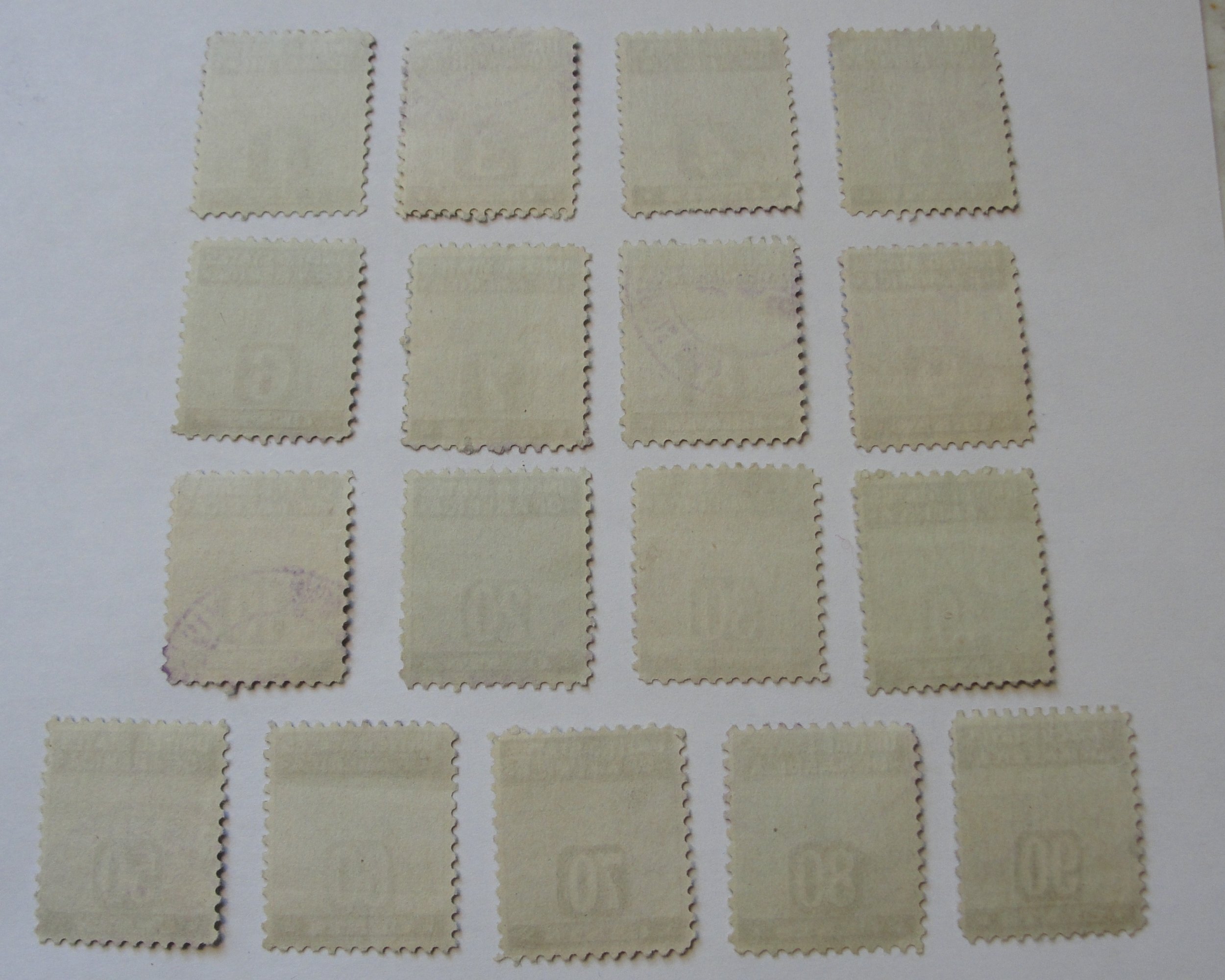 US SC# PN1-PN18 Postal Note | United States, Back of Book (Other ...