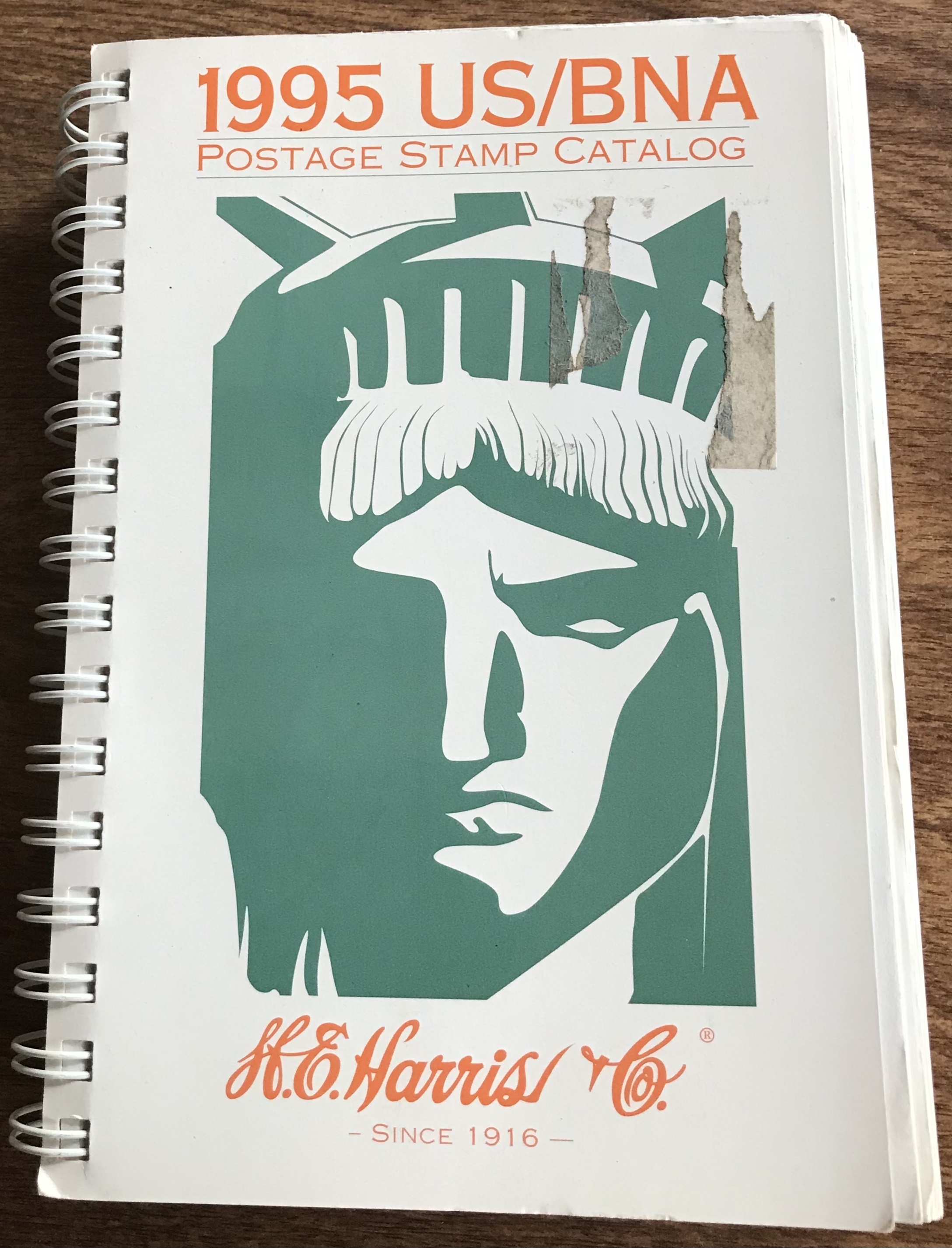 1995 H E Harris US/BNA Postage Stamp Catalog Used L36 | Publications ...