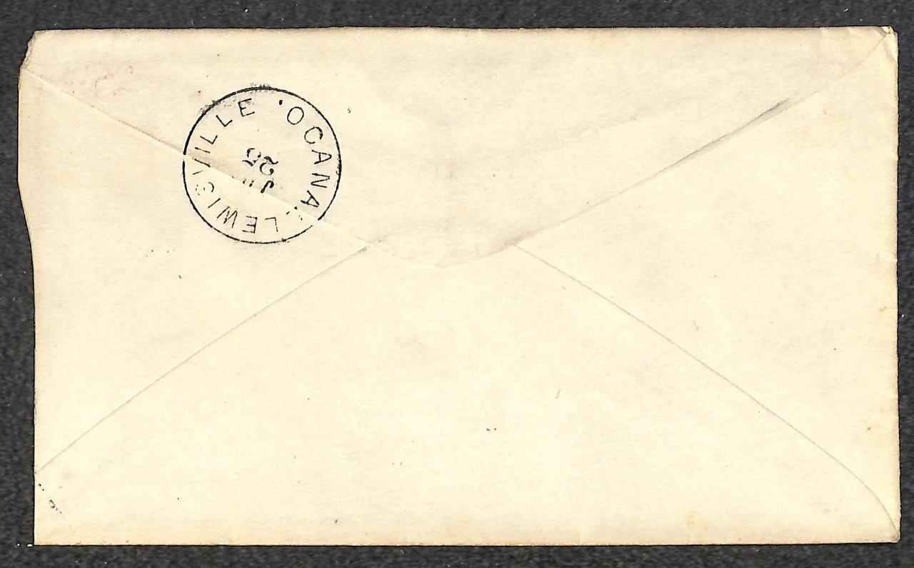 USA 220 Stamp Perry Wiles Grocers Zanesville Ohio Advertising Cover ...