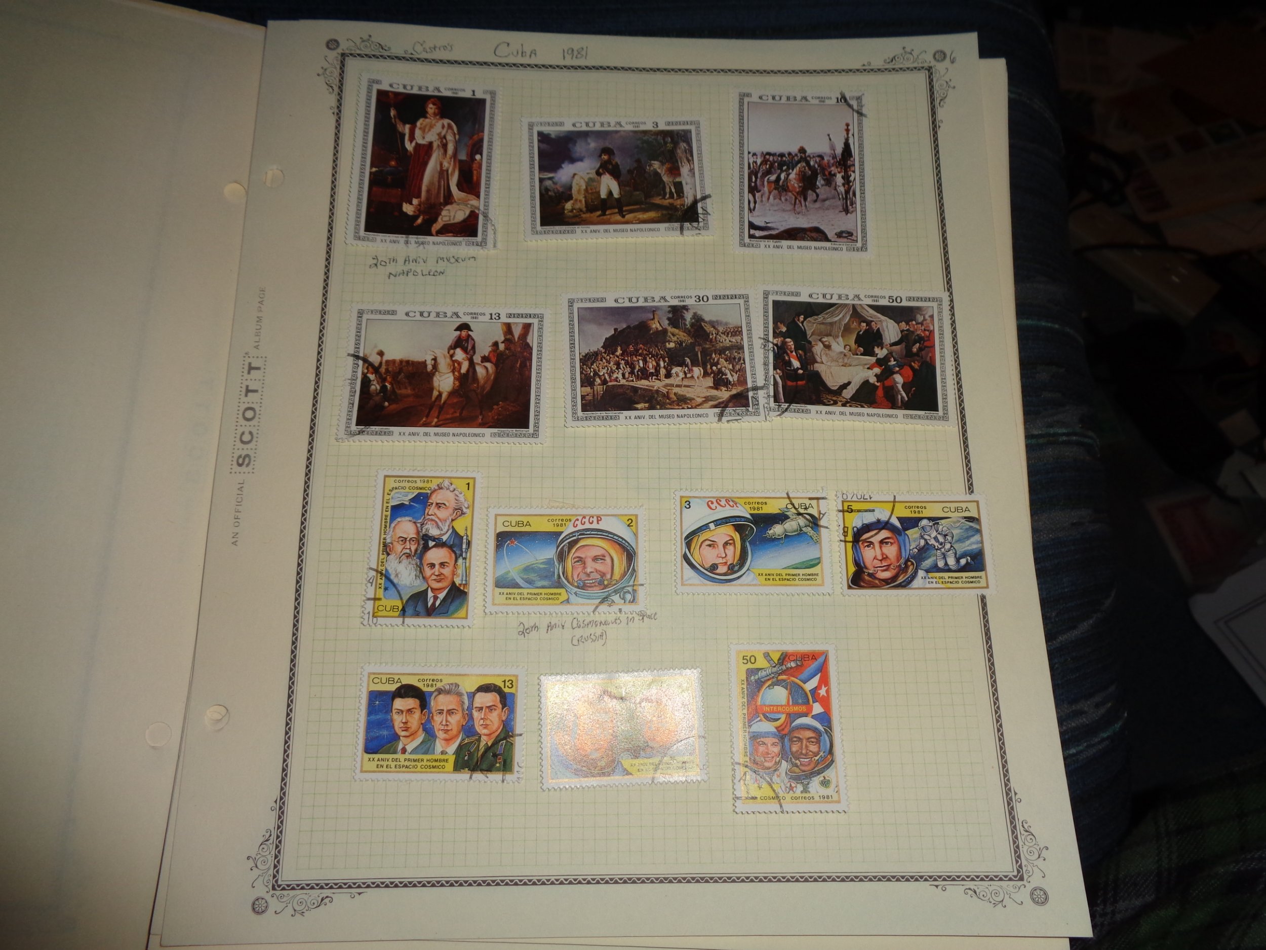 Cuba Collection on Album Pages, Both Mint an Used | Caribbean - Cuba ...