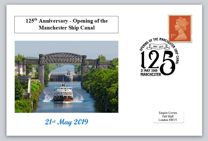 Manchester ship canal transport waterways bridges ships postal card ...