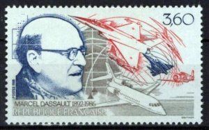 France 2087 Dassault, Aircraft Designer mnh | Europe - France ...