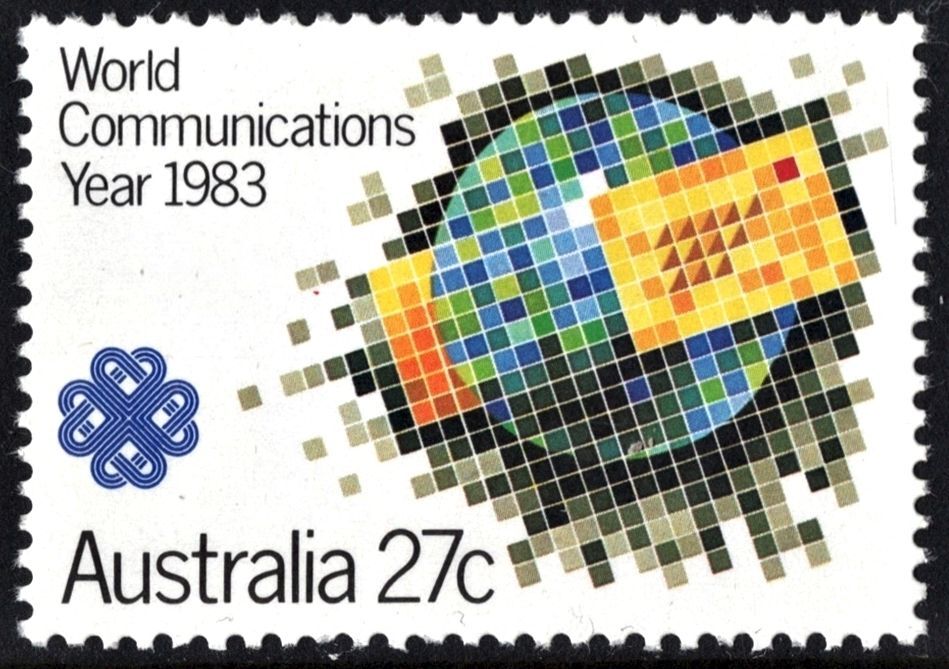Australia SC#869 27¢ World Communications Year (1983) MNH | Australia ...