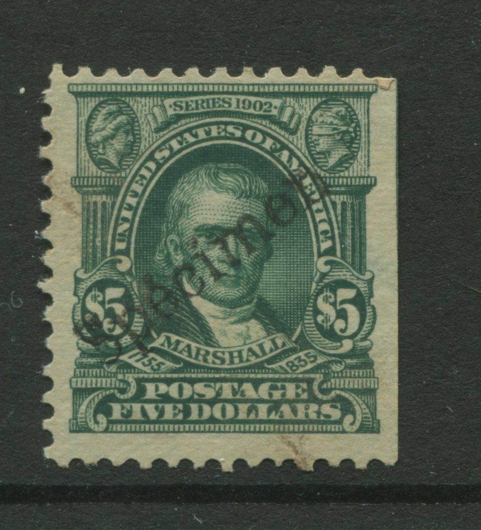 313S Variety Specimen Overprint Unused Stamp (L1140-25) *SEE APEX CERT ...