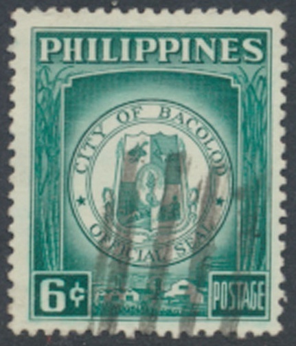 Philippines Sc# 656 Used Seal of Bacolod see details / scans | Asia ...