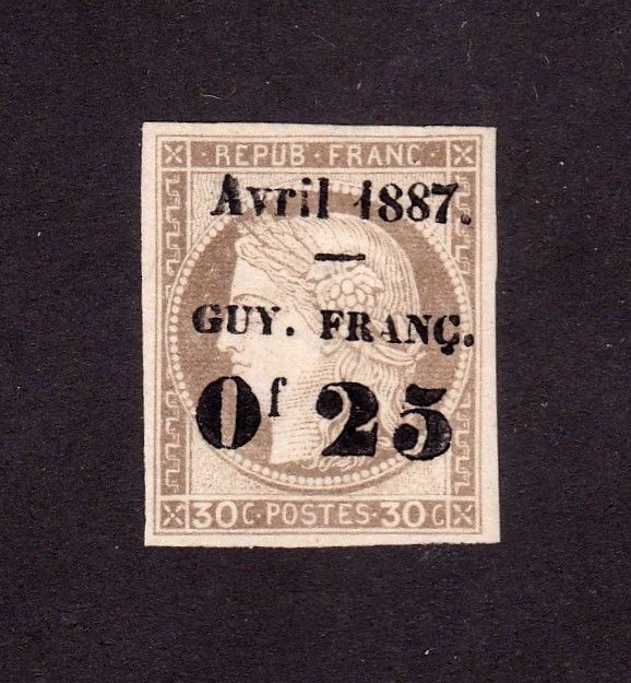 French Guiana 7 MH NG CV $55.00 | Europe - France & Colonies, General ...