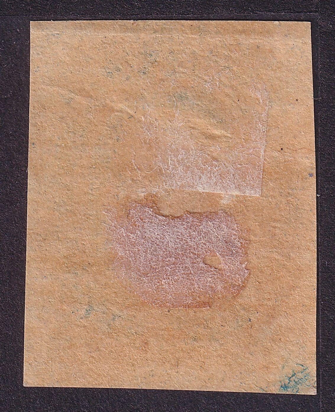 CSA 12a 10c Thick Paper Milky Blue Imperforated Single Heavily Hinged ...