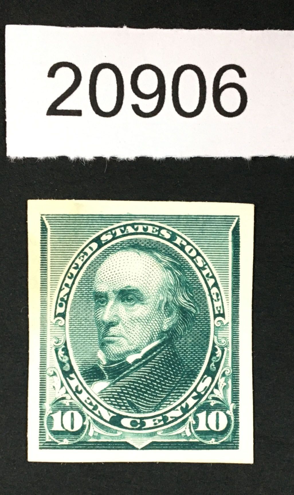 US Stamps # 220p4 Proof on Card XF $40+ LOT # 20906 | United States ...