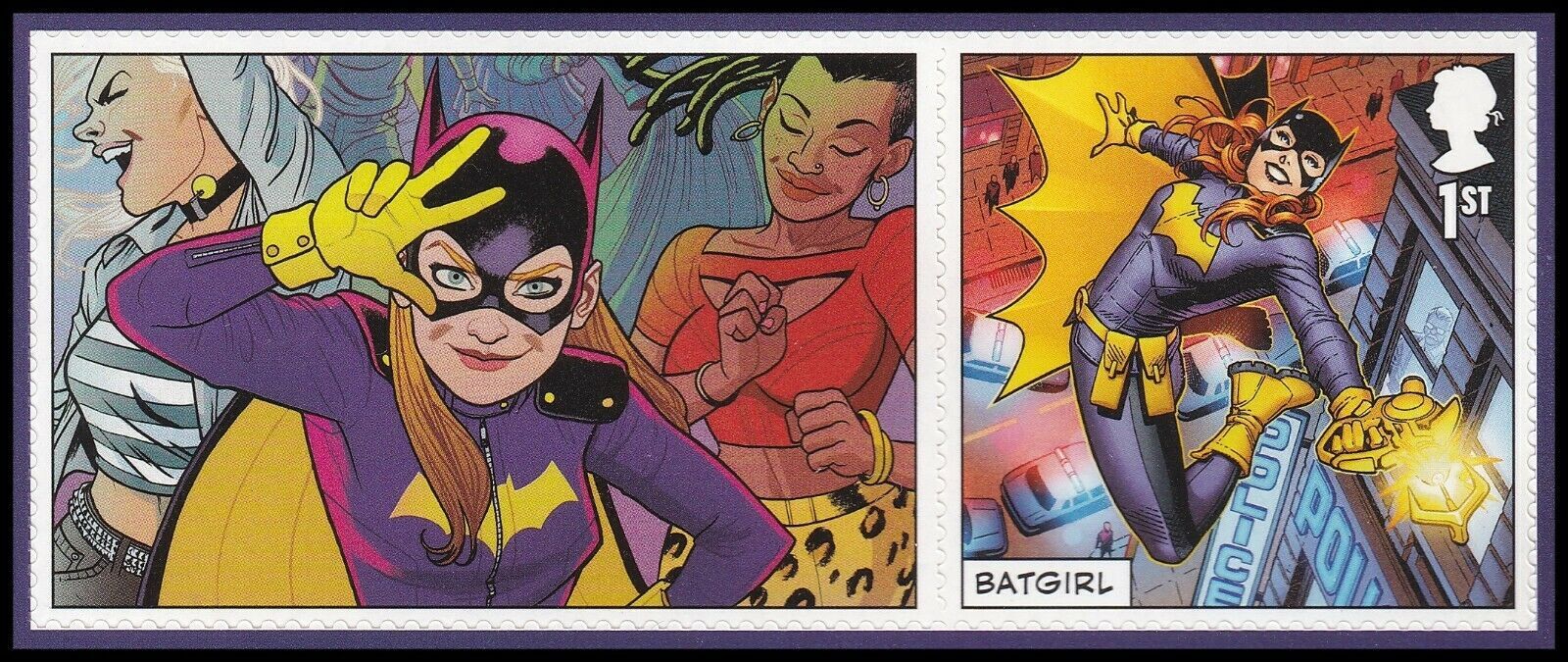 GB LS135g DC Collection Batman Batgirl 1st single MNH 2021 | Great ...