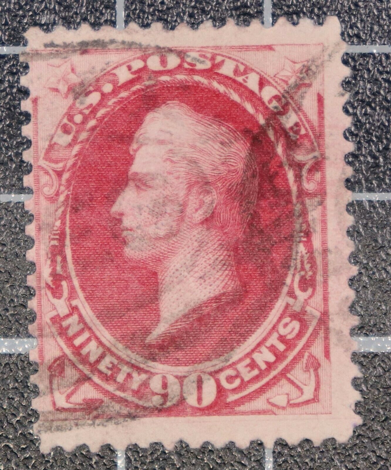 Scott 191 - 90 Cents Perry - Used - Nice Stamp - SCV - $375.00 | United ...