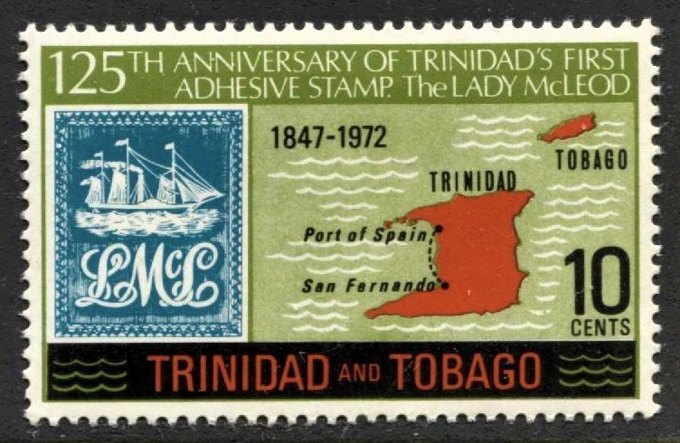 STAMP STATION PERTH Trinidad & Tobago #217 Lady McLeod Stamp MLH ...