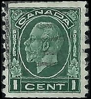 Canada #205 Used Coil (2) | Canada, General Issue Stamp / HipStamp