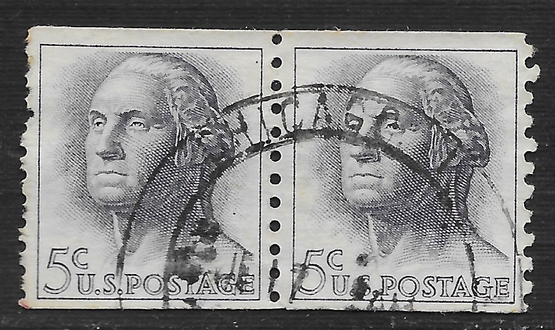 US #1229a 5c George Washington | United States, General Issue Stamp ...