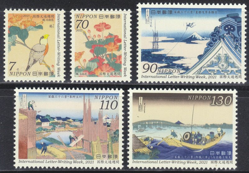 TangStamps: Japan 2021 Internaitonal Letter Writing Week Set | Asia ...