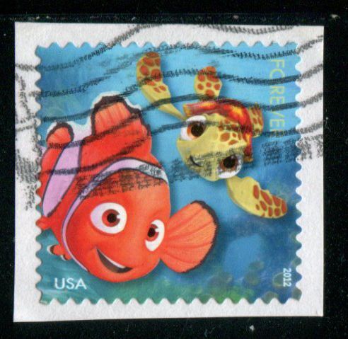 4679 US (45c) Disney-Pixar: Finding Nemo SA, used on paper | United ...