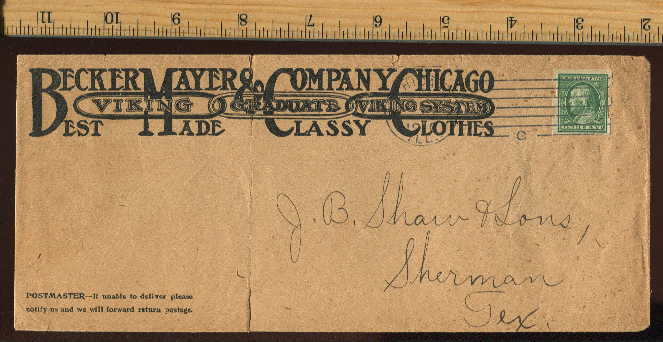 343 Schermack Used on Becker Mayer & Co. Classy Clothes Bold Cover ...