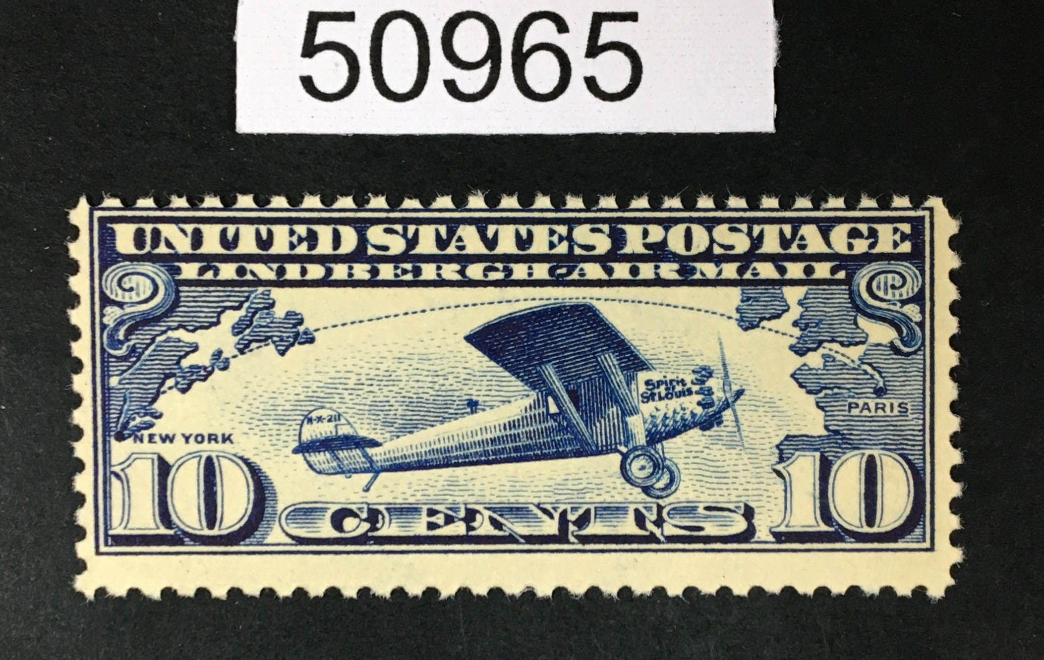 US Stamps # C10 Mint OG NH LOT #50965 | United States, Air Mail Stamp ...