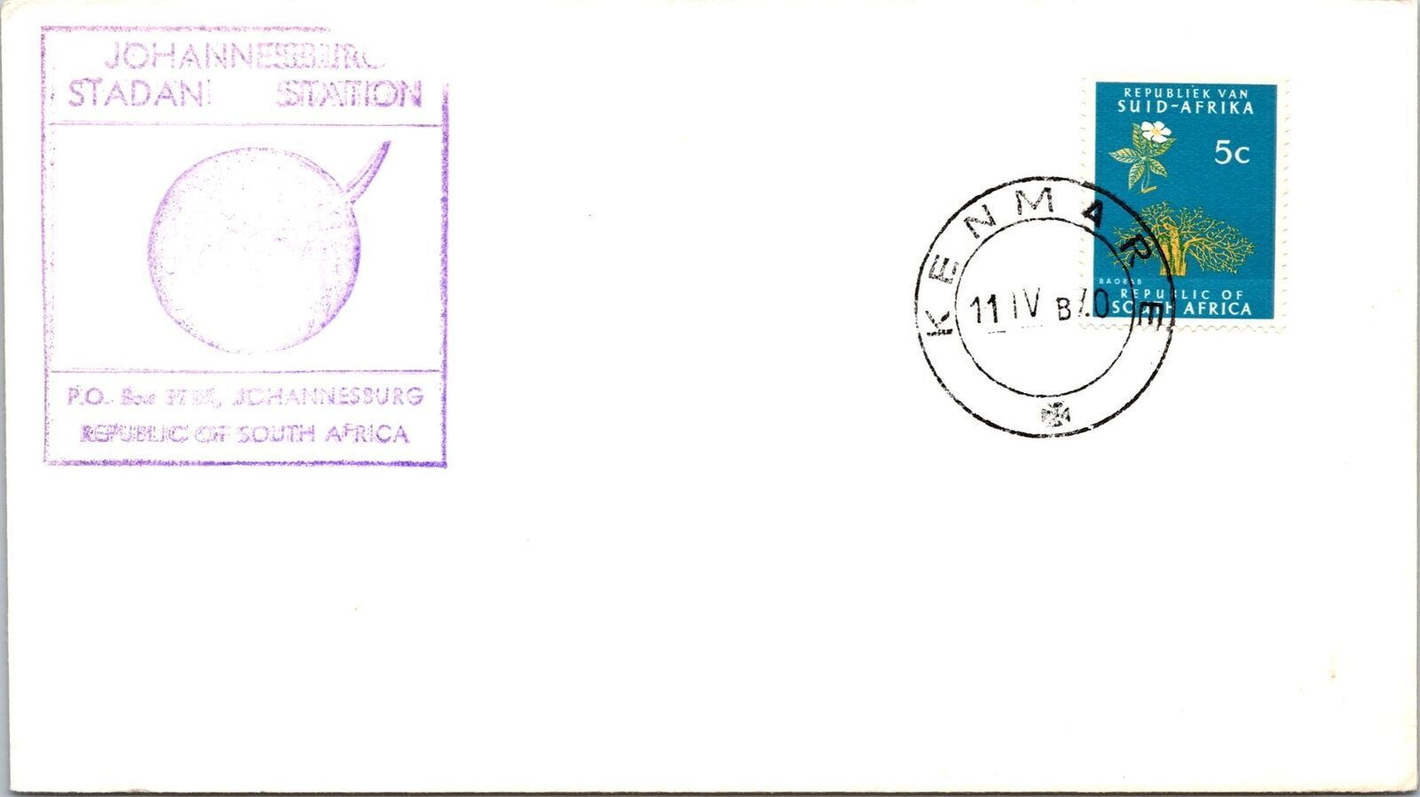 Apr 11 1970 - Johannesburg Stadan Station - Kenmare - F36961 | United ...
