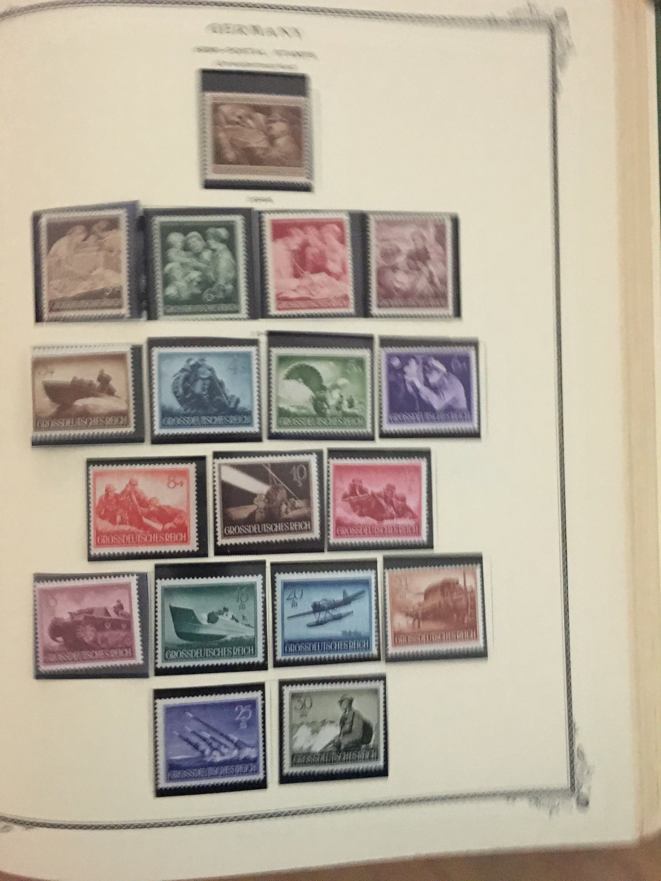 Nice Germany Collection in Scott Specialty album | Europe - Germany ...