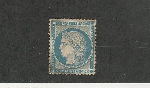 France, Postage Stamp, #58 Mint No Gum, 1871 | Europe - France ...
