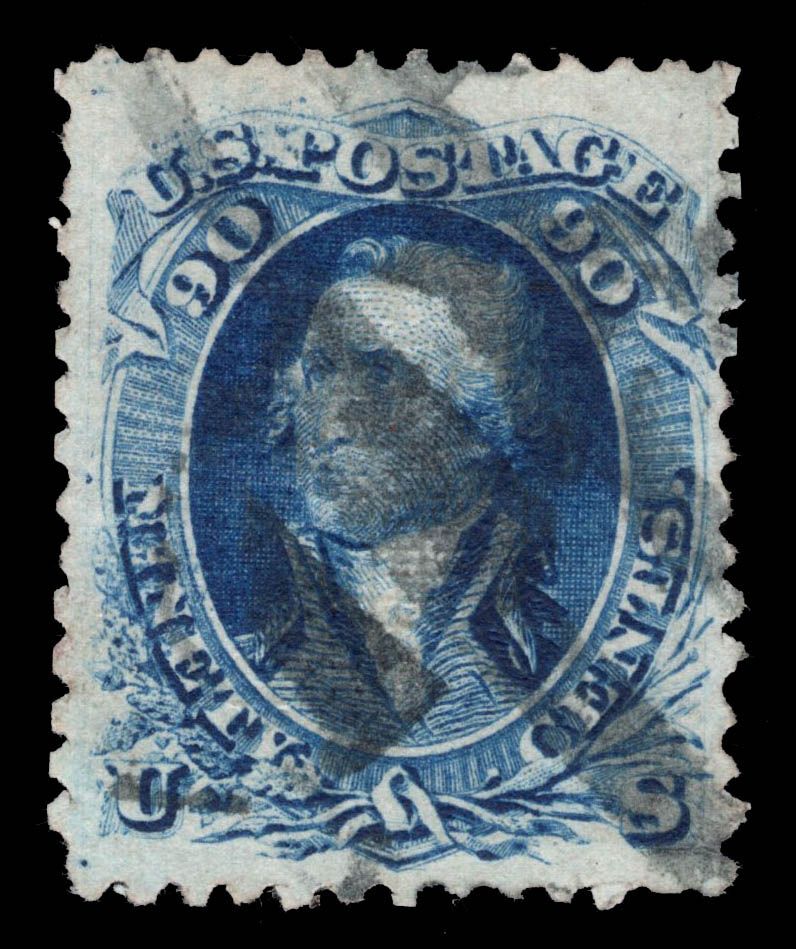 US Stamps # 101 F Grill Used CAT. $2,700 LOT #25500 | United States ...