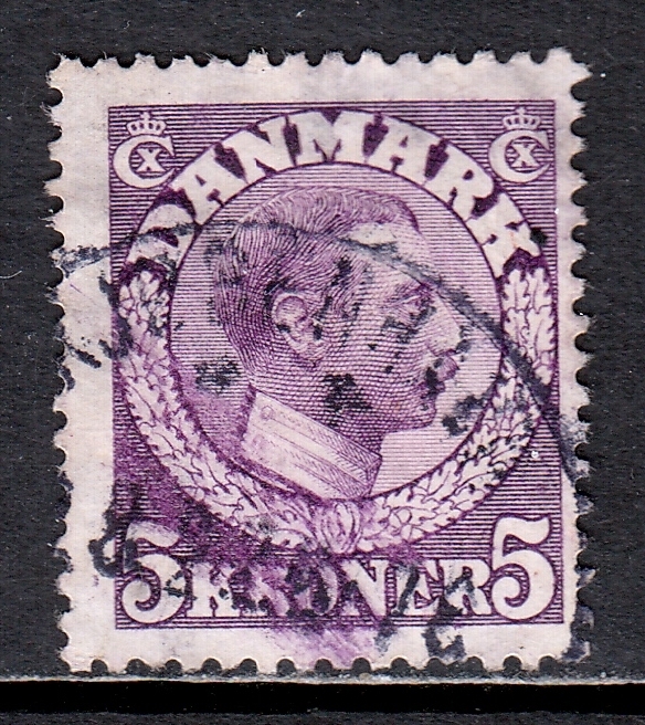 Denmark - Scott #134 - Used - Crease LR corner - SCV $10 | Europe ...