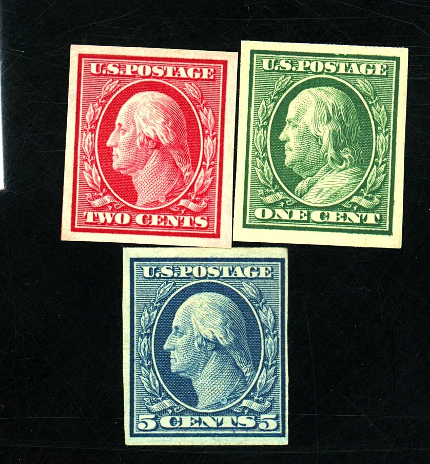 343-44 347 Mint FVF OG HR Cat $41 | United States, General Issue Stamp ...