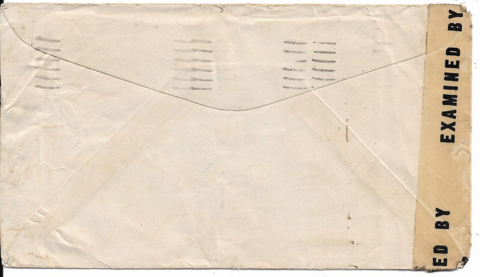 Laurel, Miss to Philippines POW Camp #1 Cabanatuan 1943 Censored (C5117 ...