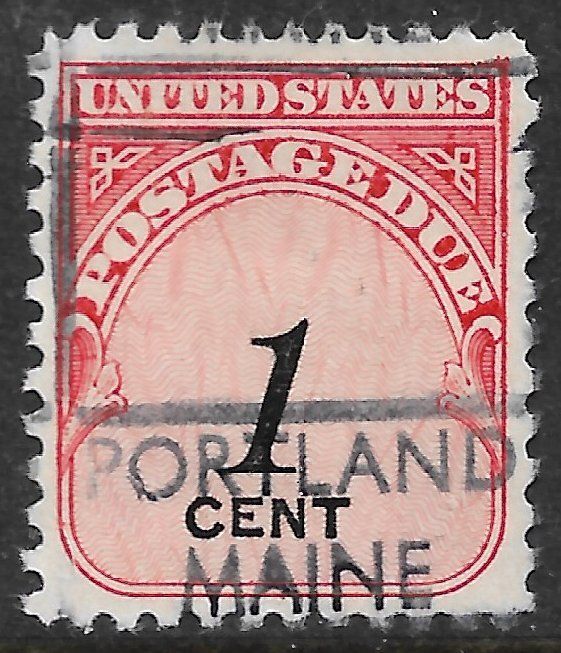 ME Precancels: Portland L-4 HS; Better Type CV $5; 1c 1959 Postage Due ...
