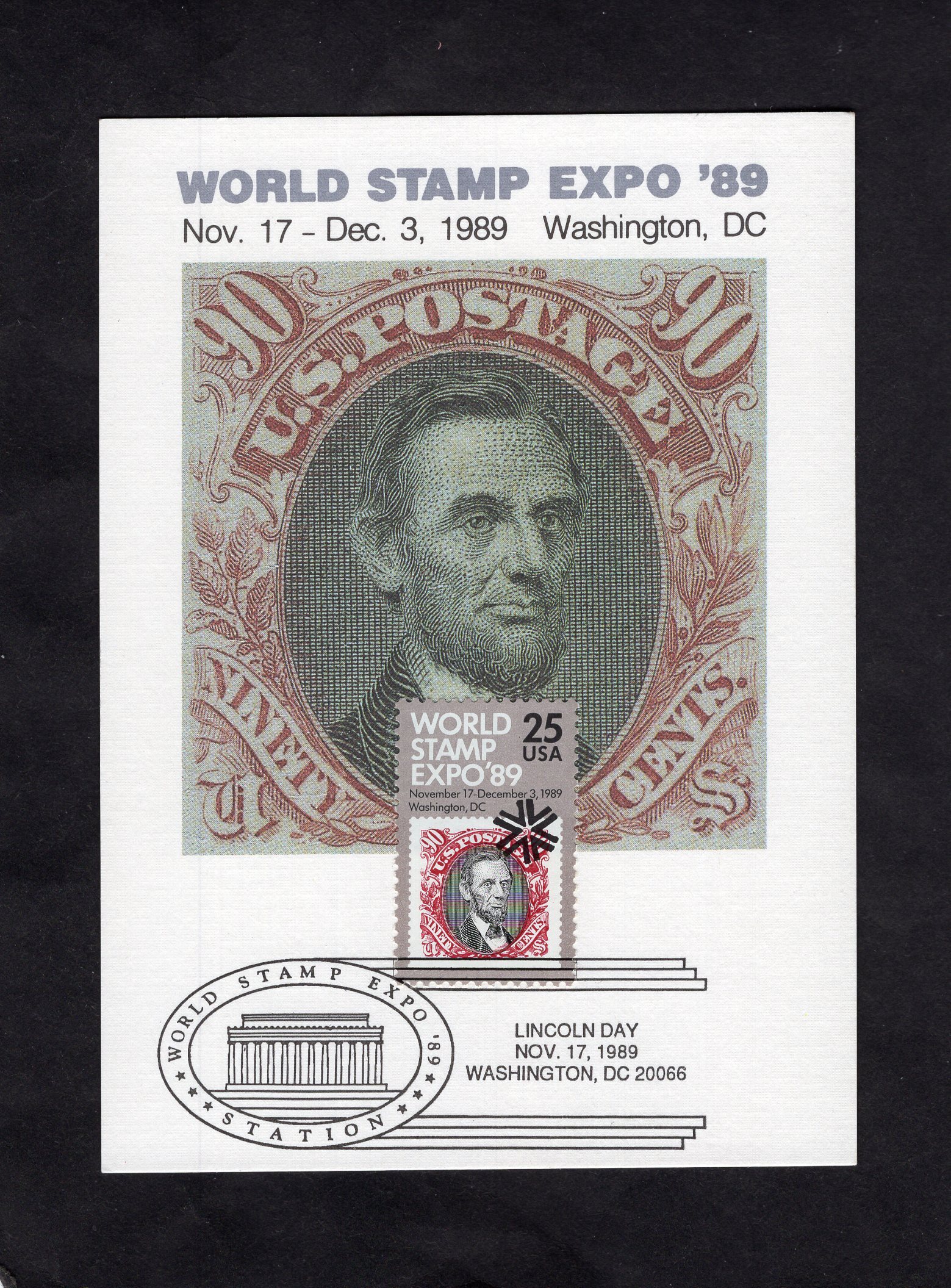 2410 World Stamp Expo, USPS collector card | United States, General ...