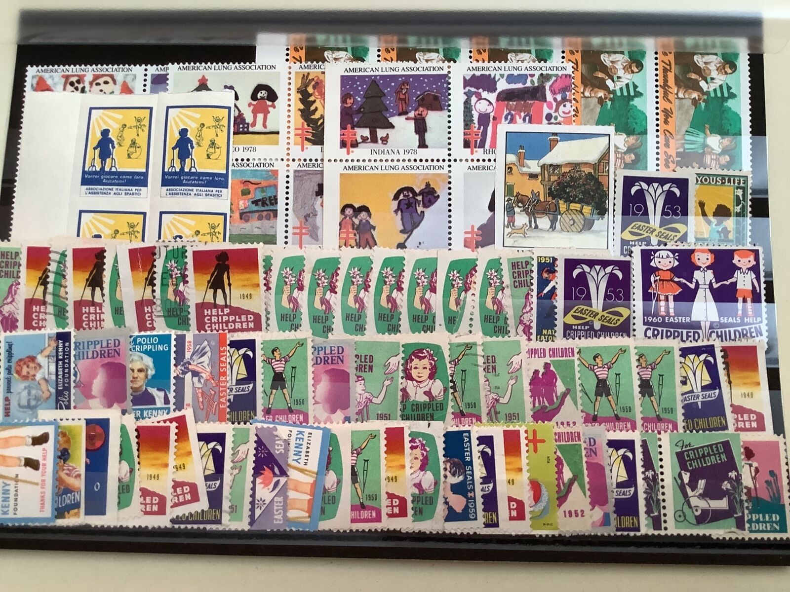 Cinderella stamps for Crippled Children Ref R50383 | Worldwide - Other ...