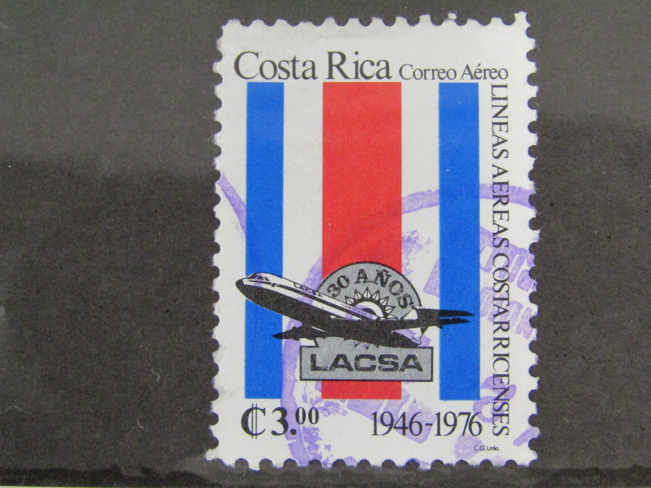Costa Rica C679 | Central & South America - Costa Rica, Air Mail Stamp ...