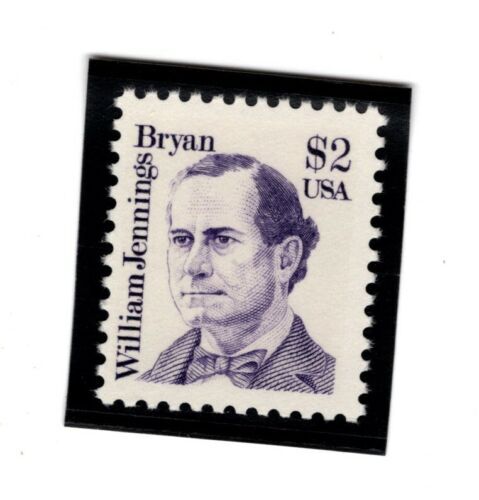 2195 WILLIAM JENNINGS BRYAN (Well Centered & Mounted) MNH | United ...