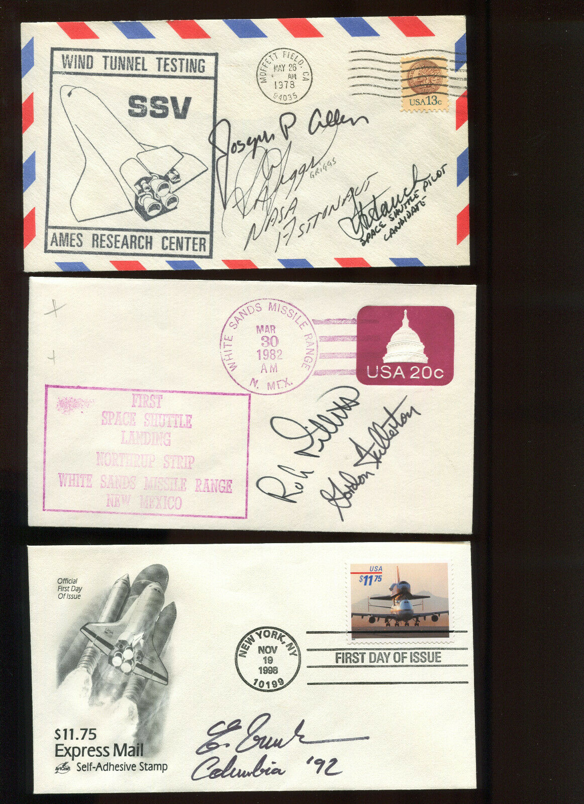 6 Better Space Shuttle Astronaut Signed Covers & More Nasa Space ...