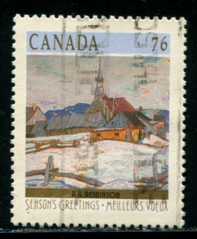 1258 Canada 76c Christmas 1989, used | Canada, General Issue Stamp ...