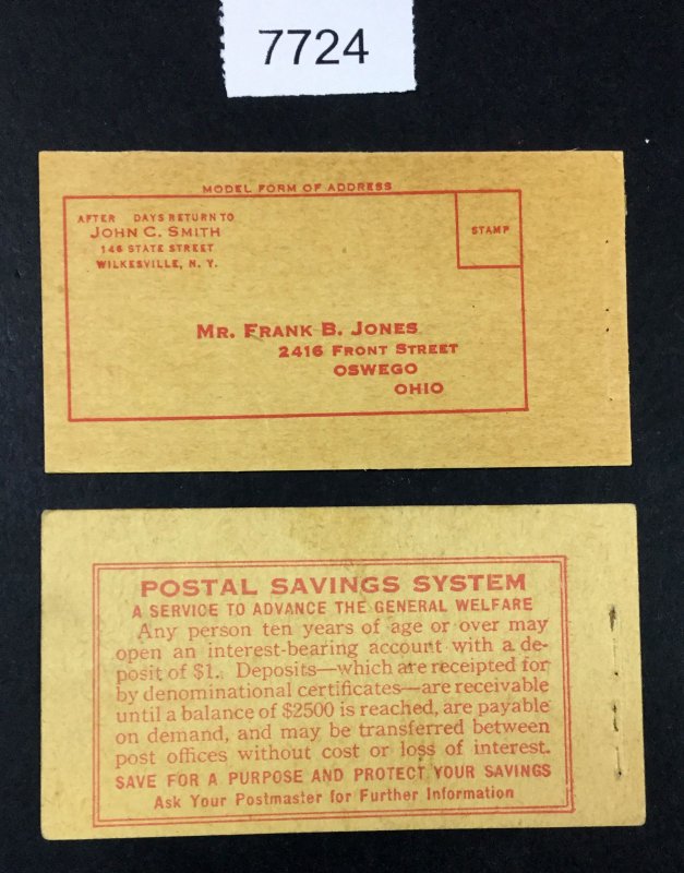 US Stamps Booklet Covers Only LOT #7724 | United States, Booklets Stamp ...