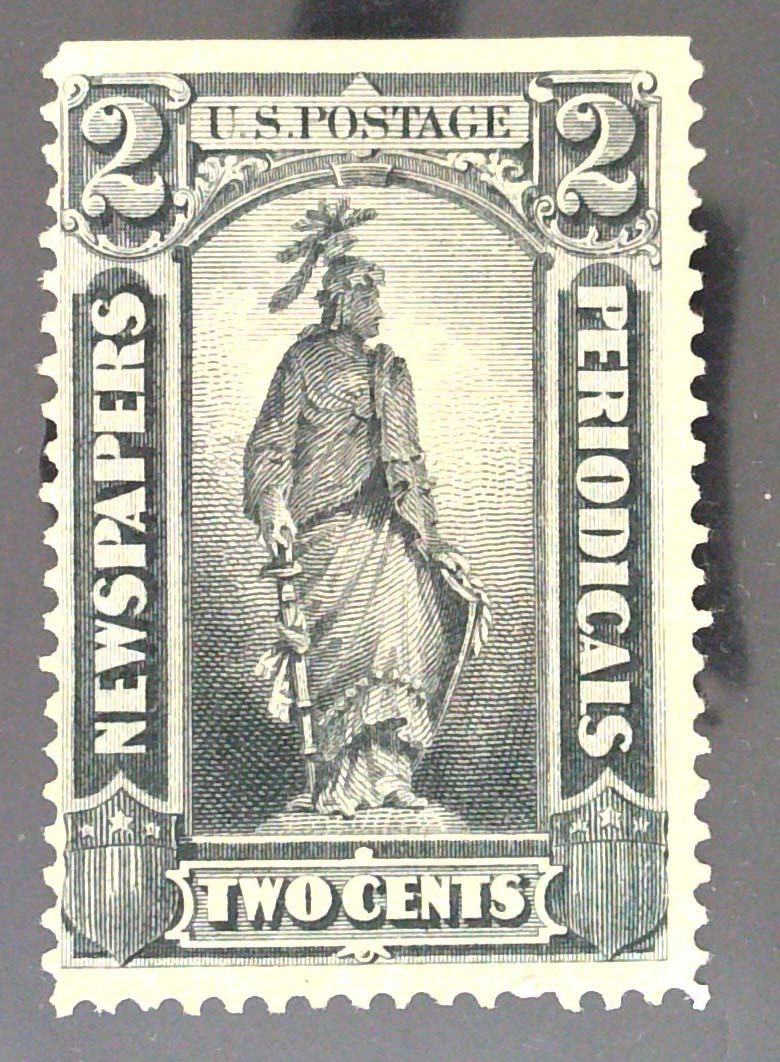 Scott #PR9 - F - 2c Black - Newspaper Stamps - NG - 1875 | United ...