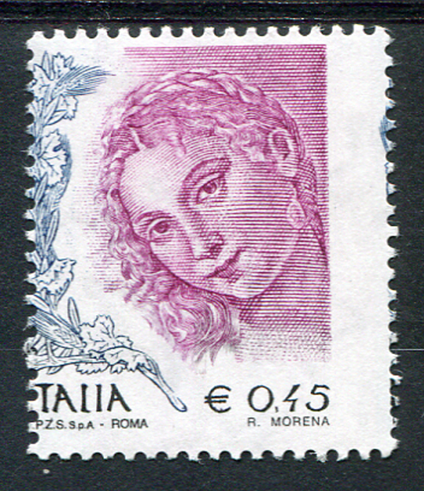 Woman in Art Euro 0.45 Variety Two Way Shifted Notching | Europe ...