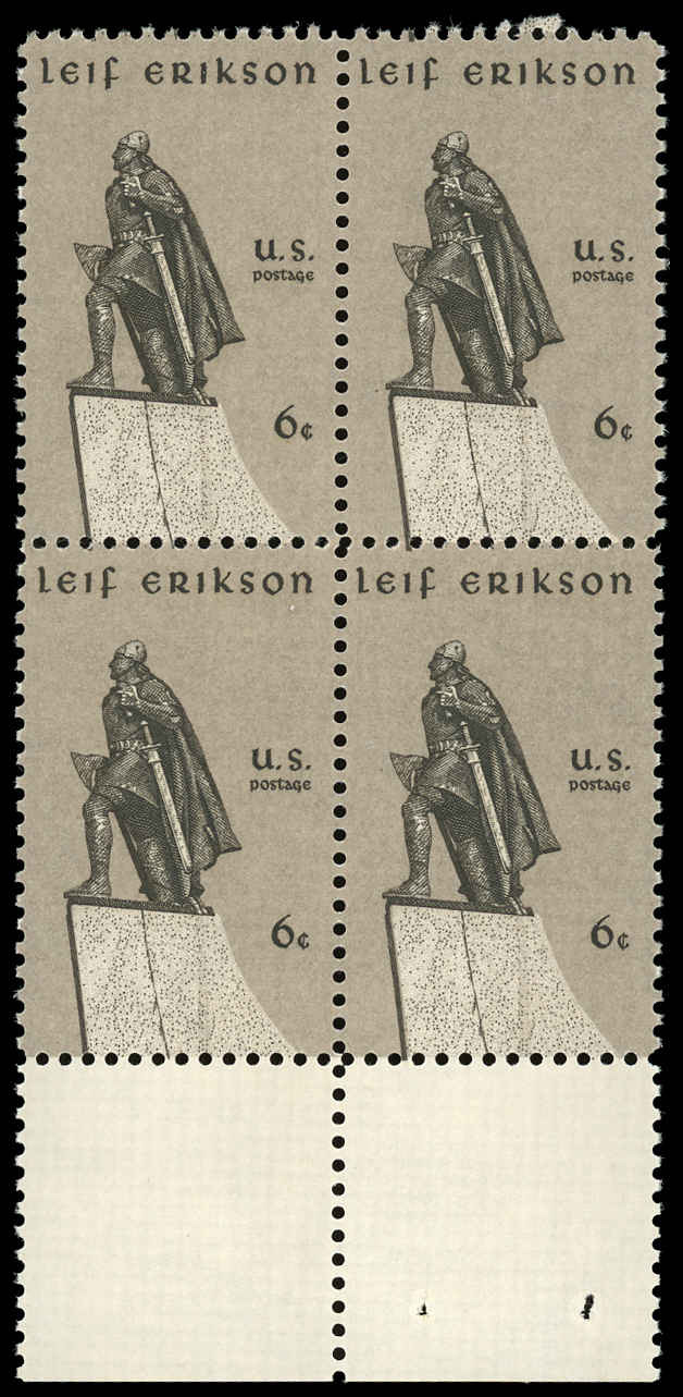 US Sc 1359 VF/MNH BLOCK - 1968 6¢ Leif Erikson - P.O. Fresh! | United ...