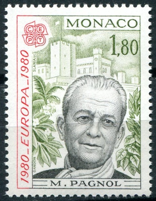 Monaco Sc#1228 MNH, 1.80f multi, Europa (C.E.P.T.) 1980 - Personalities ...