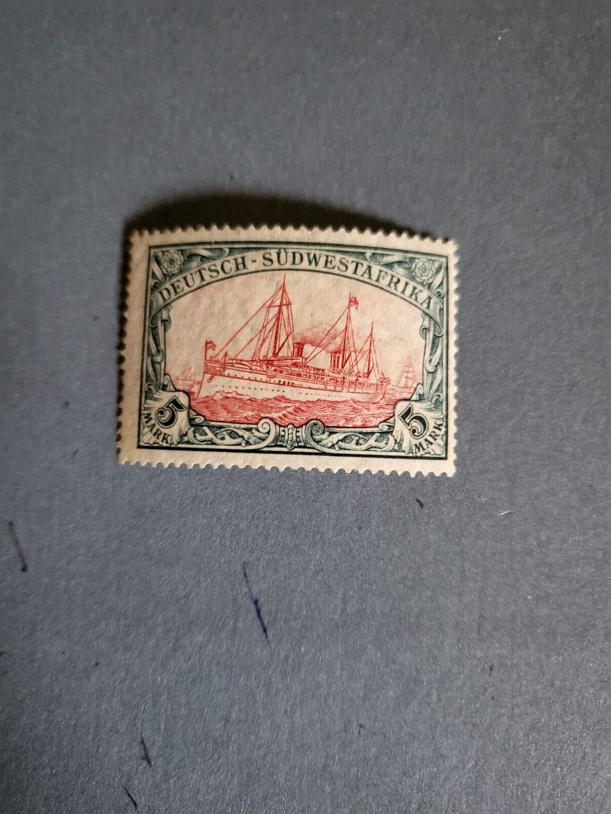 Stamps German South West Africa Scott #34 never hinged | Europe ...