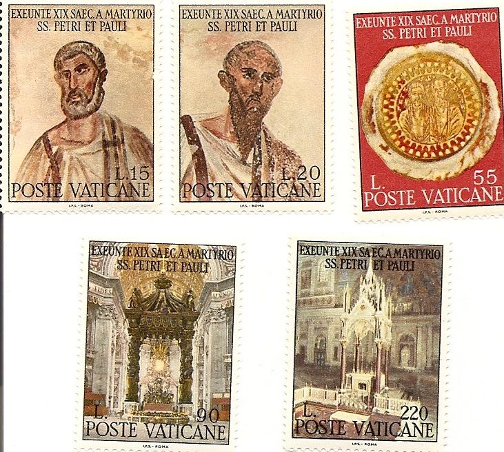 Vatican City 448-452 MNH | Europe - Vatican City, General Issue Stamp ...