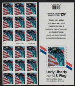 Scott 3975a Lady Liberty First Class 39¢ Booklet of 18 | United States ...