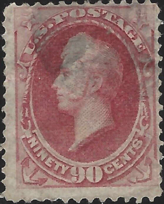 US Scott #155 Used VF 90 Cent 1872 Oliver Perry Stamp | United States ...